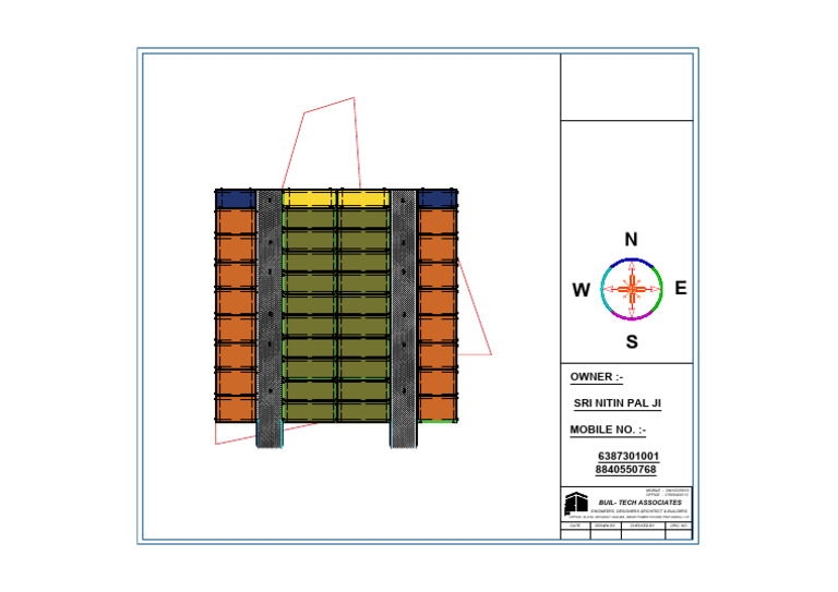Plot Cutting Drawing for Proposed Layout | PDF