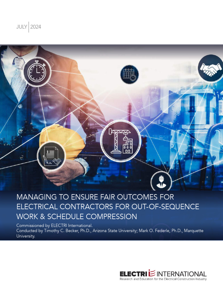 Managing To Ensure Fair Outcomes For Electrical Contractors | PDF ...