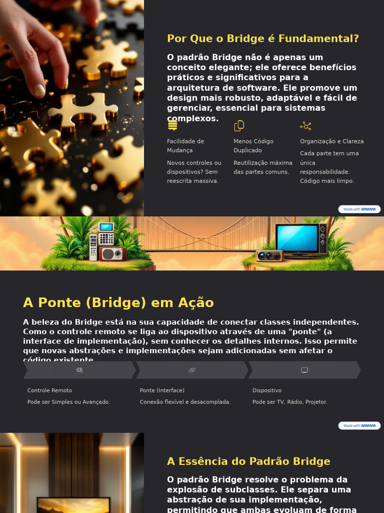 Importância do Padrão Bridge em Software | PDF | Abstração ...