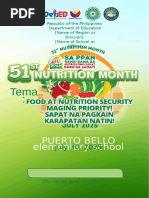Nutrition Month Quiz Bee Questions | PDF | Food Security | Nutrition