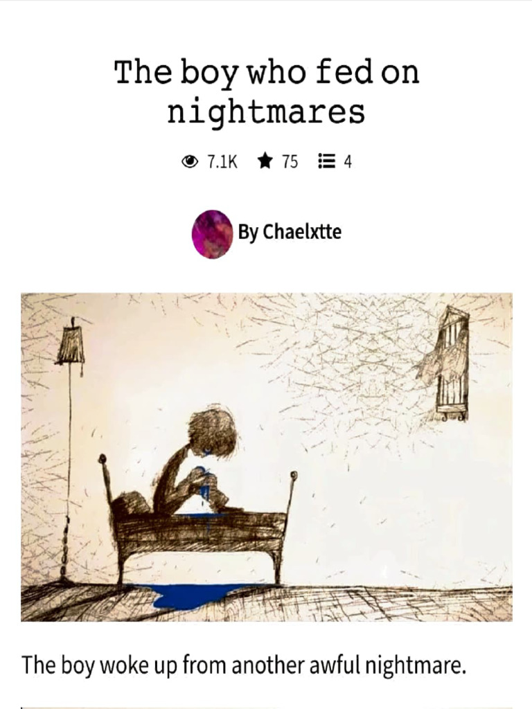 The Boy Who Fed On Nightmares | PDF