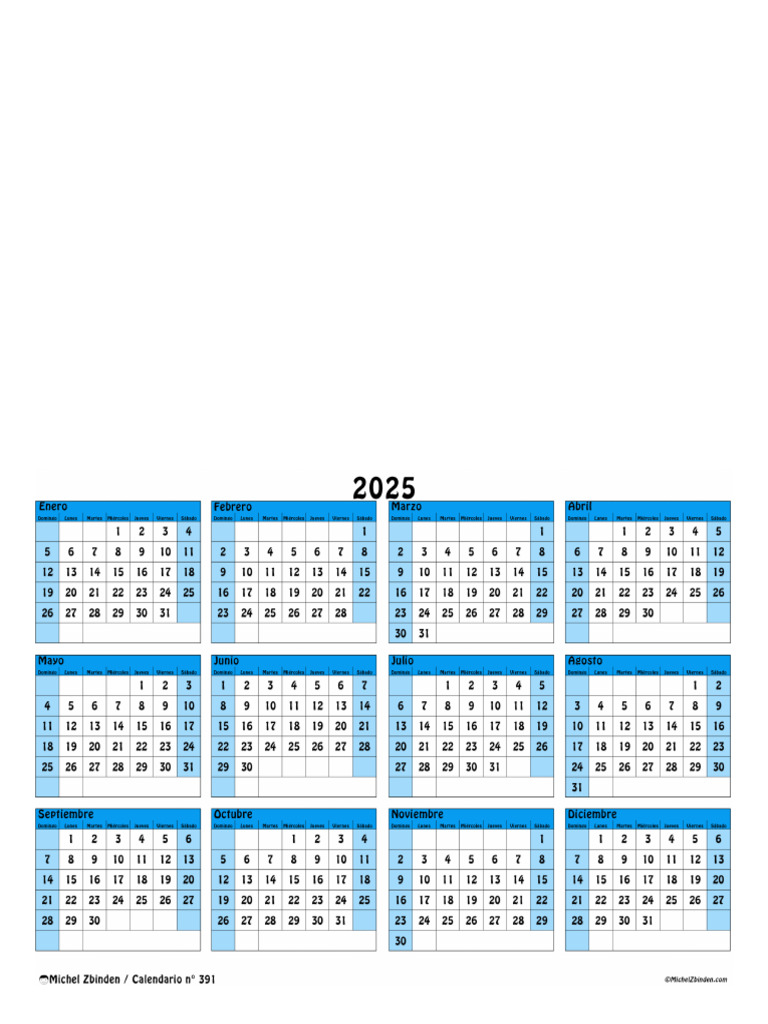 Calendario Michel Zbinden | PDF