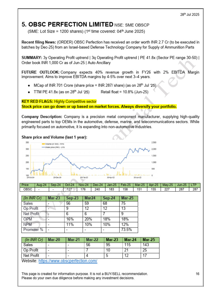 Obsc Perfection Limited | PDF | Economies