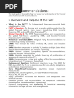 FATF Immediate Outcomes Overview | PDF | Terrorism Financing ...