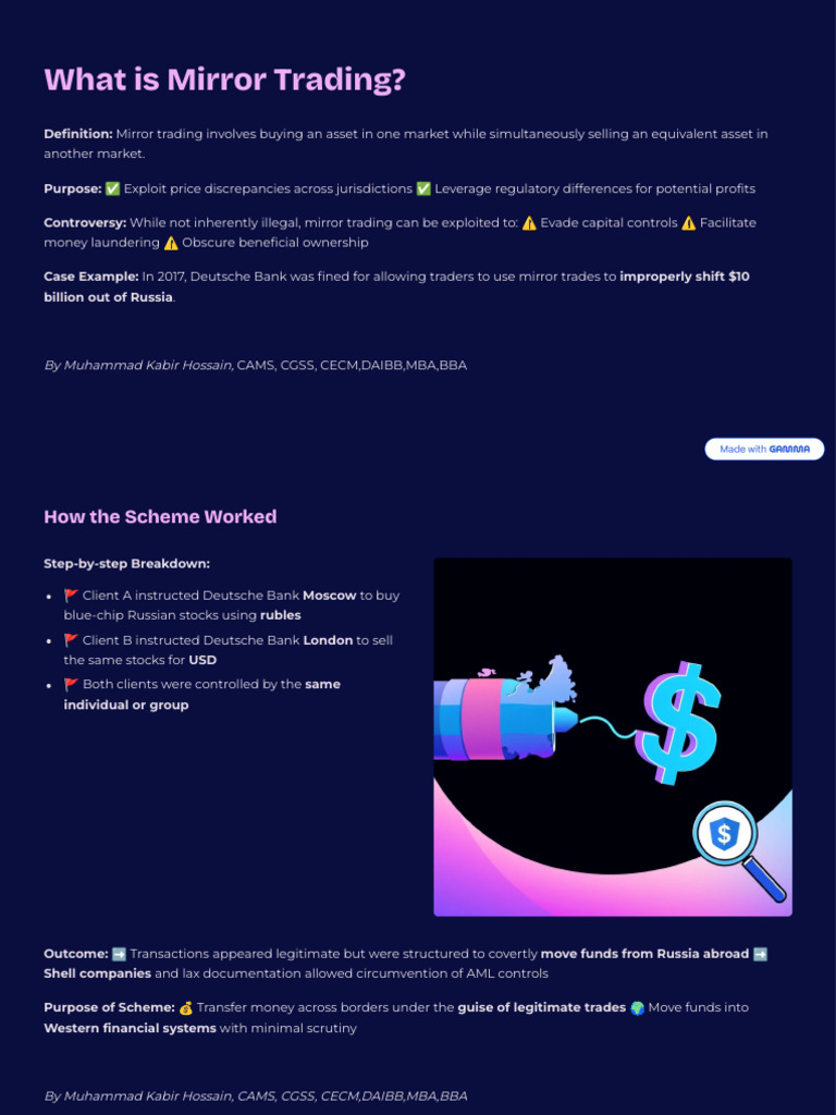What Is Mirror Trading | PDF