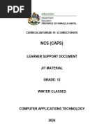 2025 CAT Grade 12 ATP | PDF | Databases | Augmented Reality