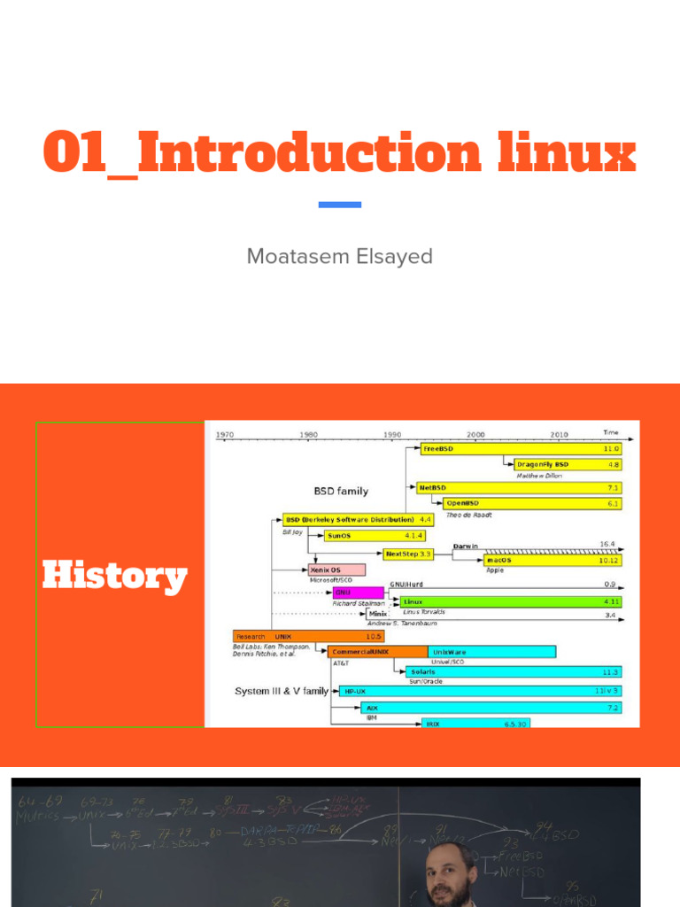 01 Introduction Linux | PDF | Linux | Booting