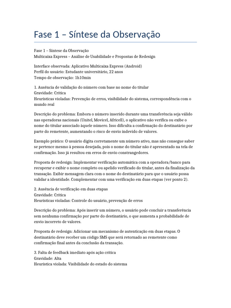 IHM GrupoN Fase1-NE1 Sintese APA | PDF | Autenticação | Informática