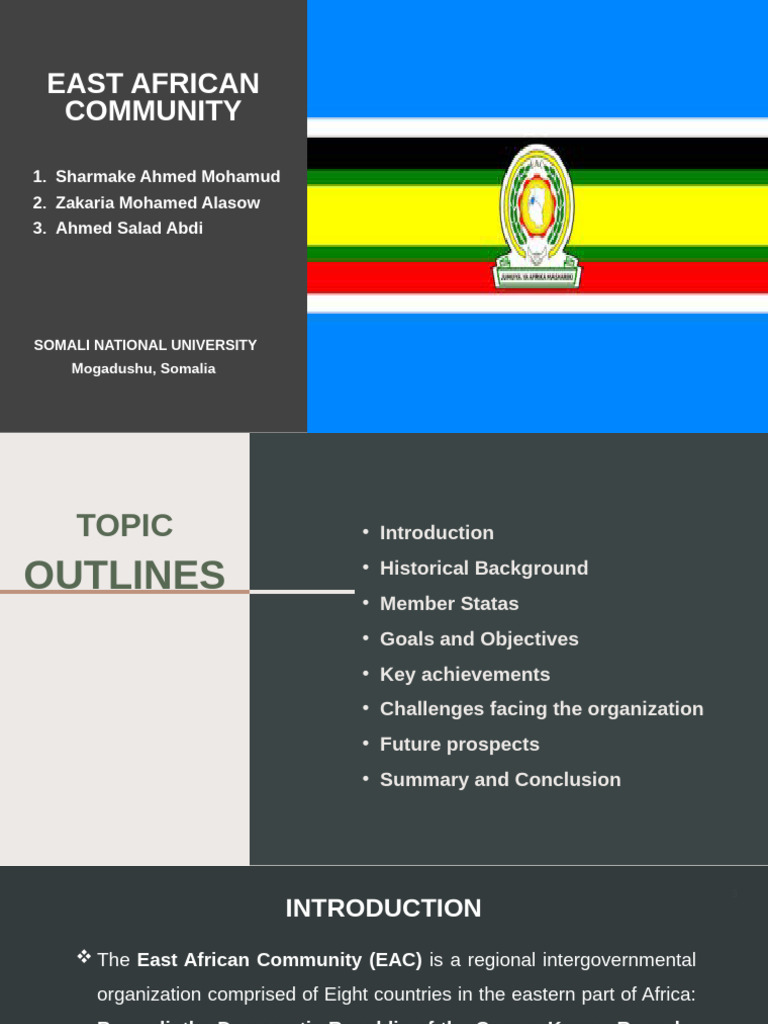 Overview of the East African Community | PDF | International Relations ...