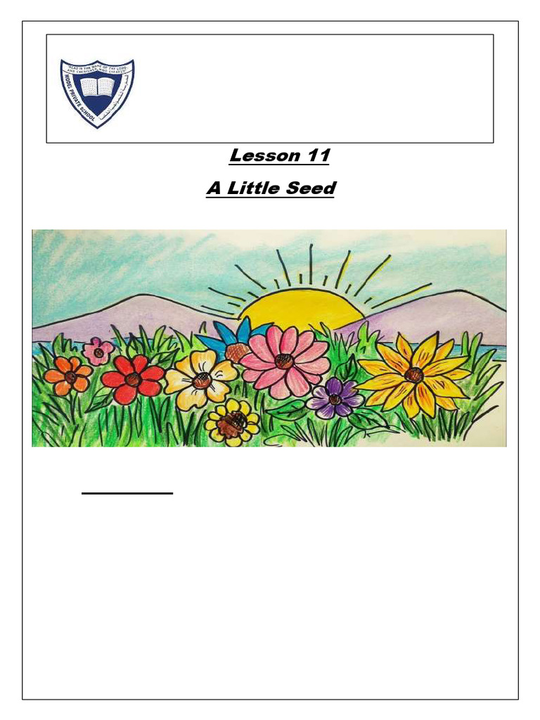 A Little Seed: Lesson and Activities | PDF