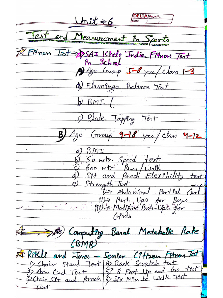 UNIT 6 (Test and Measurement) | PDF