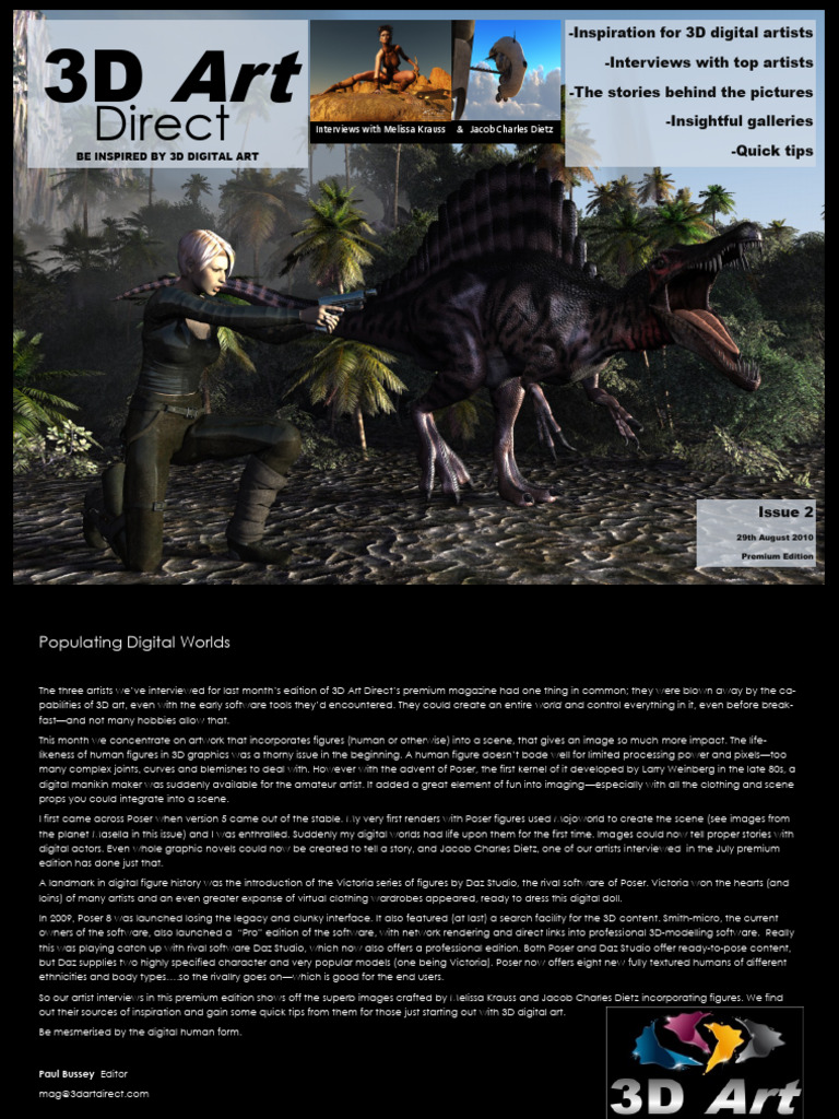 3D Digital Art Insights and Interviews | PDF