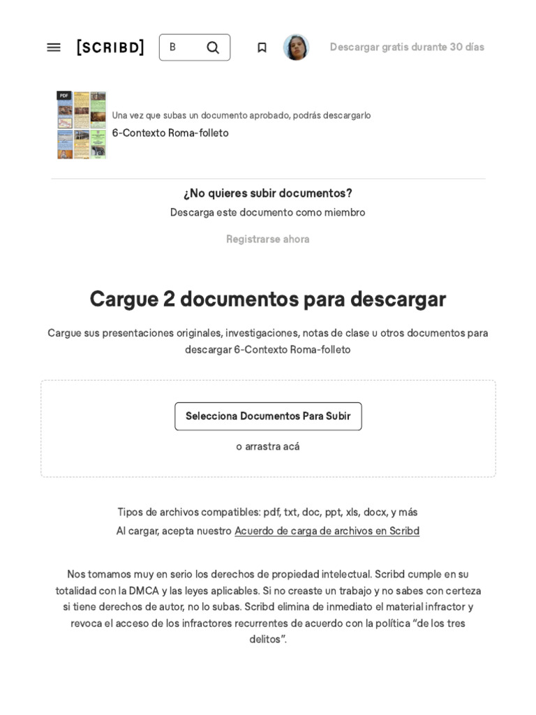 archivo | PDF | Scribd | Facebook