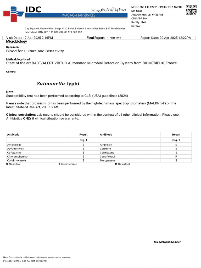 Med Report | PDF