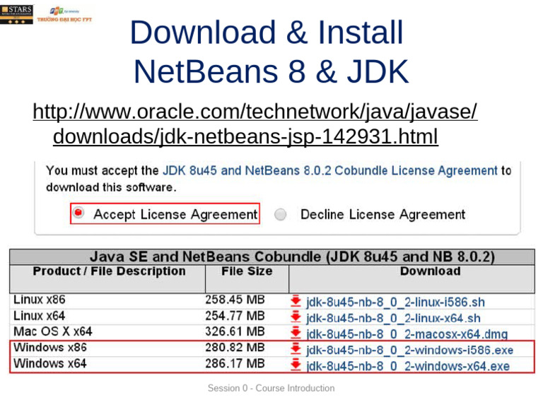 Install NetBeans & JDK 8 | PDF