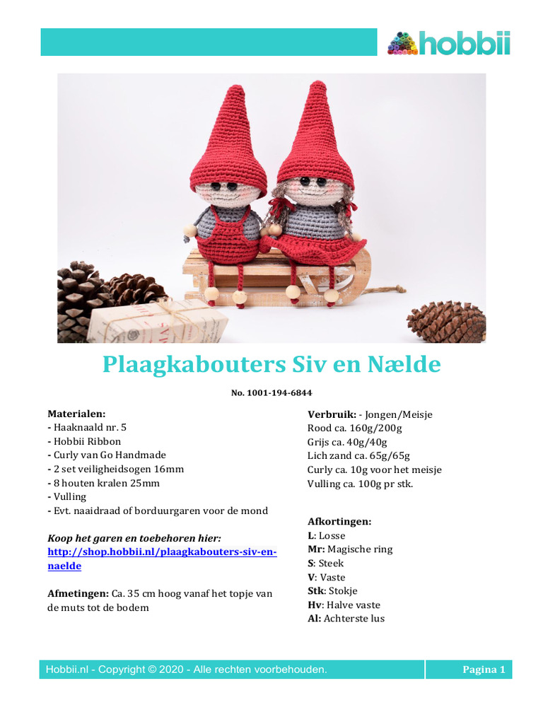 Plaagkabouters Siv en Nælde | PDF