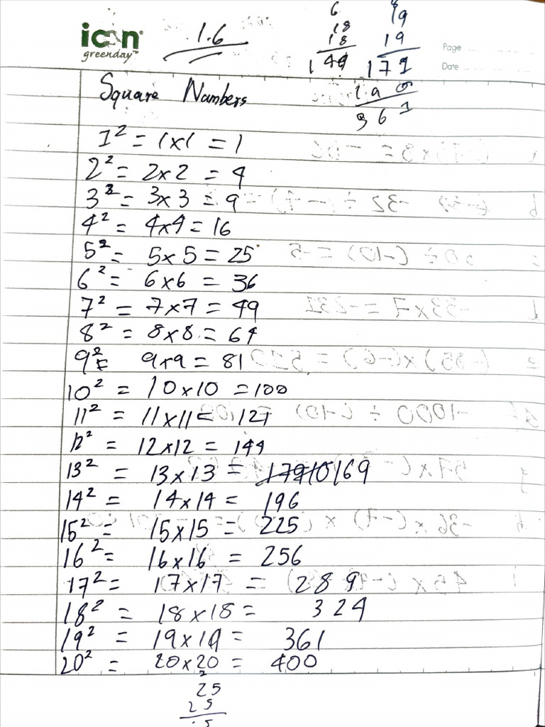 Maths Rules of Divisibility, Square and Cube Numbers | PDF