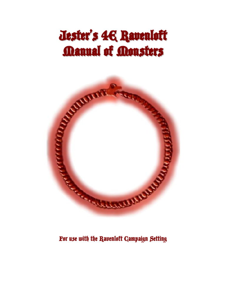 Chitinous Creatures in Ravenloft | PDF | Dungeons & Dragons | Gary ...