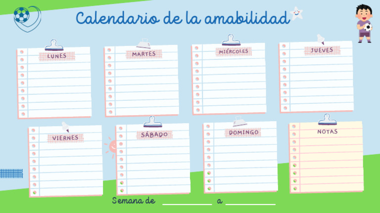 Calendario Amabilidad 2 | PDF