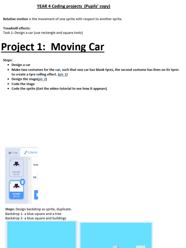 Year 4 Coding Projects Pdf 8521