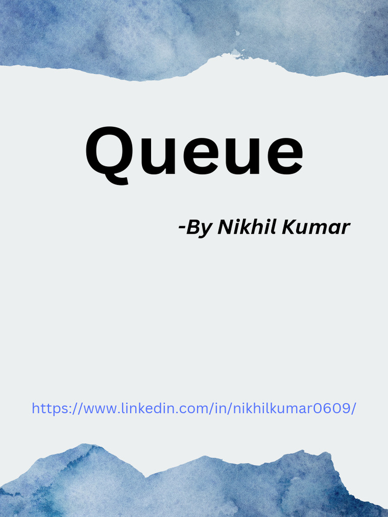 Queue | PDF
