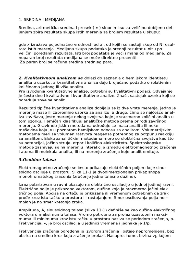 Analiza Kolokvijum | PDF