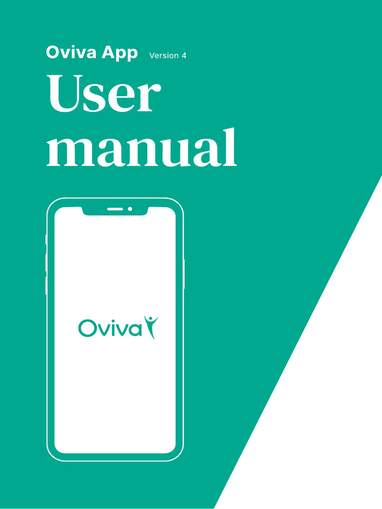 Oviva UserManual EN V1 8-1 | PDF | Mobile App | Goal