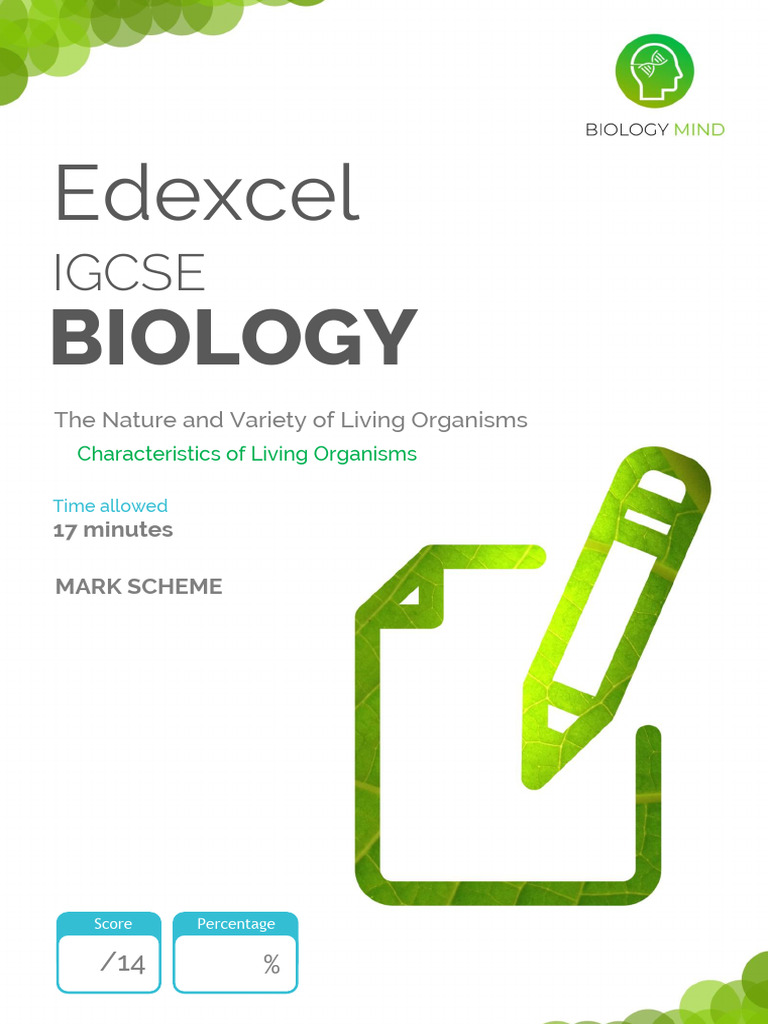 Characteristics of Living Organisms MS | PDF | Bacteria | Pathogen