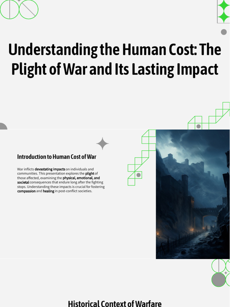 Human Cost of War: Lasting Impacts | PDF | Mental Health ...
