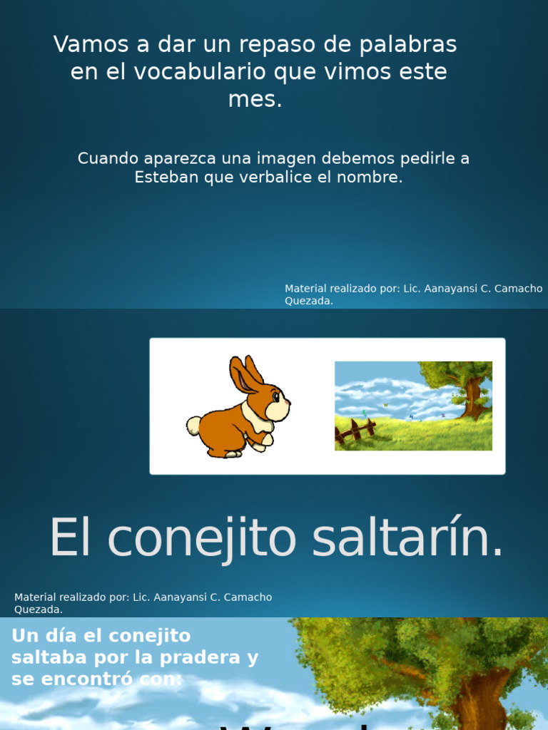 El Conejito Saltarin y Toy Story. | PDF