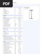 UNP 100 Cross-Section Properties | PDF | Bending | Cartesian Coordinate ...