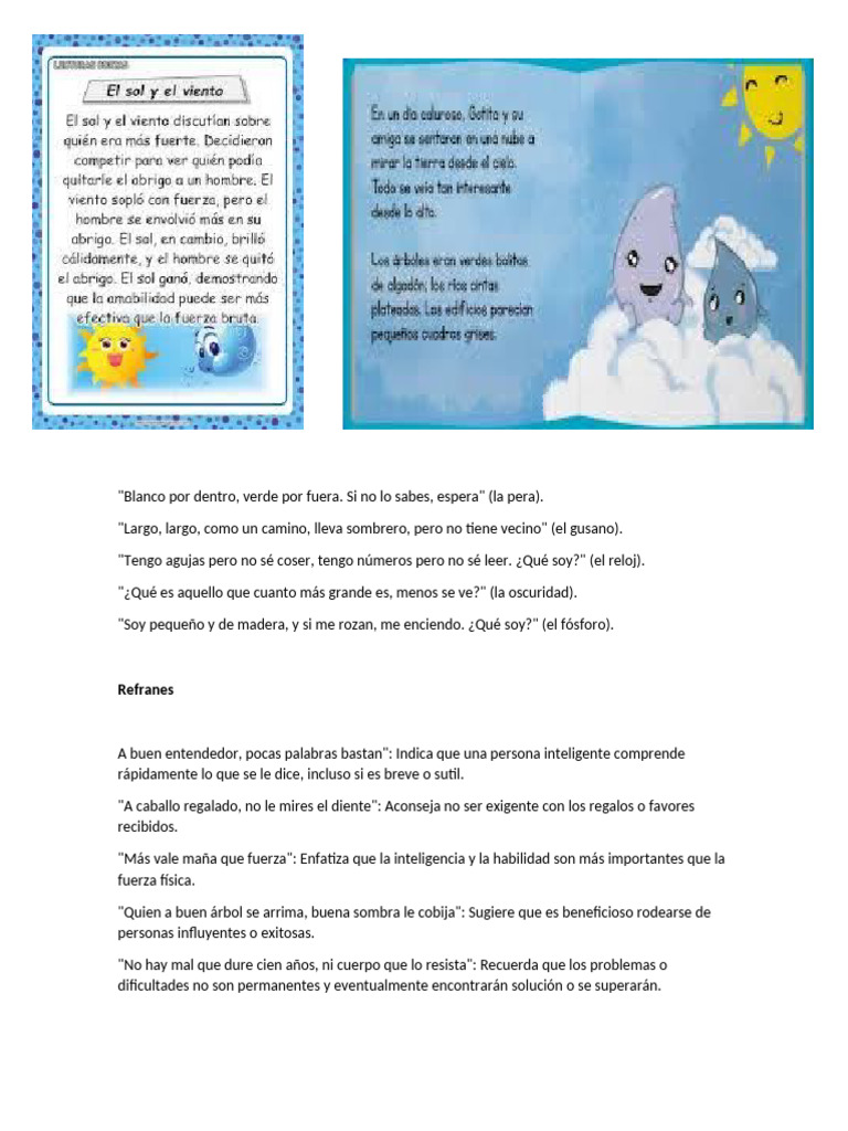Juegos de palabras y refranes divertidos | PDF