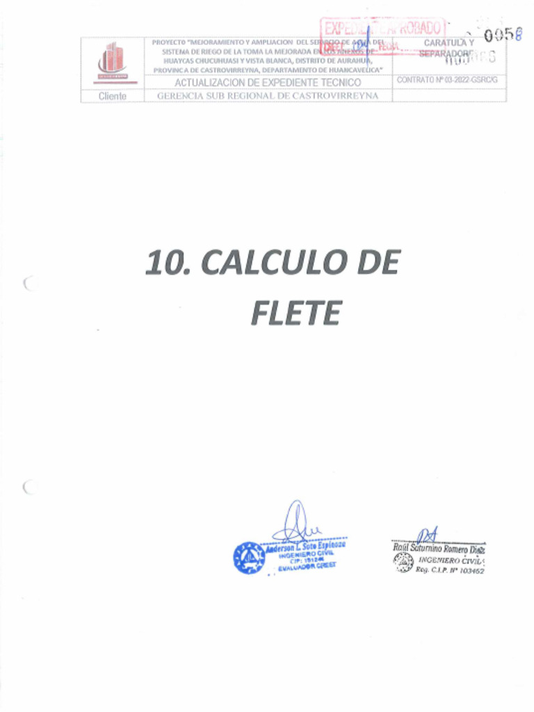 24-58-Calculo Flete | PDF