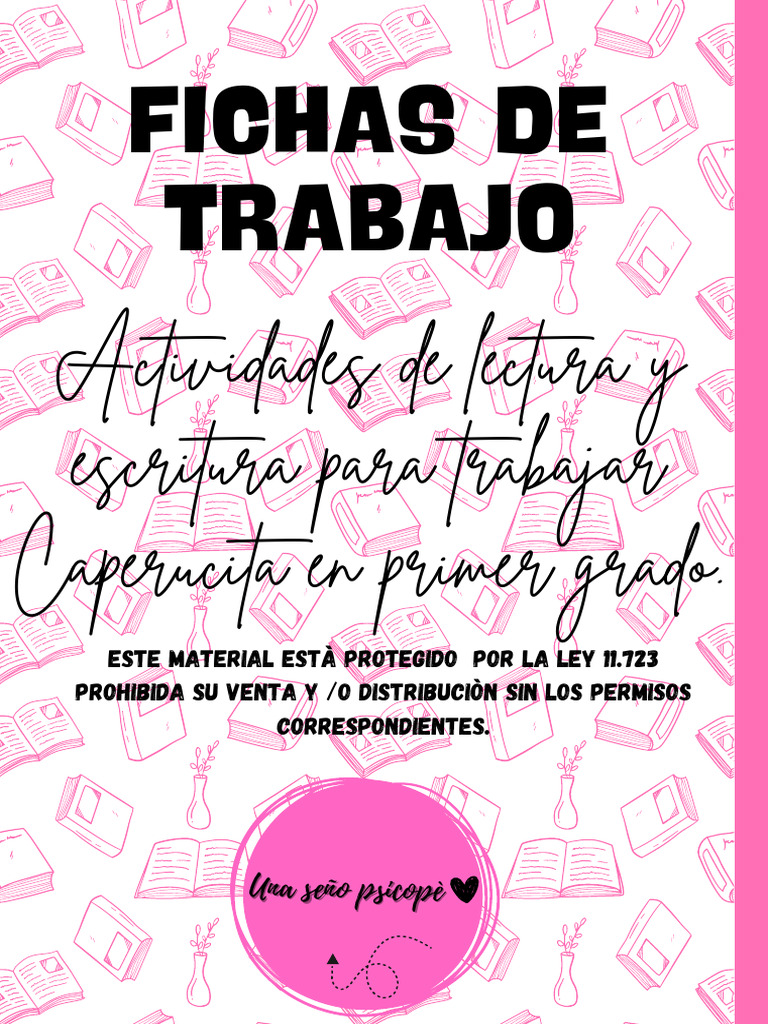 Caperucita Roja - Actividades de Lectura y Escritura | PDF | Caperucita ...