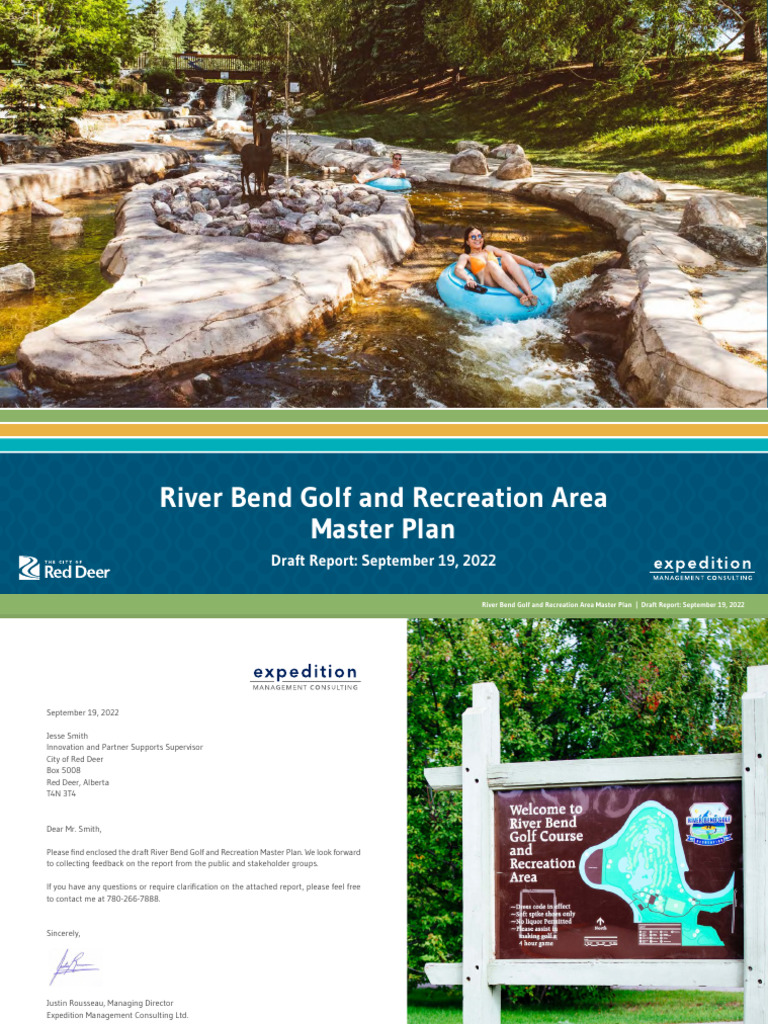 River Bend Golf and Recreation Area Master Plan | PDF | Strategic ...
