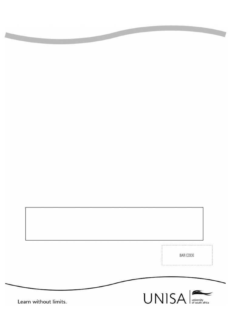 Tutorial Letter 102 S2 2025 | PDF