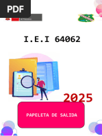 Papeleta de Salida | PDF