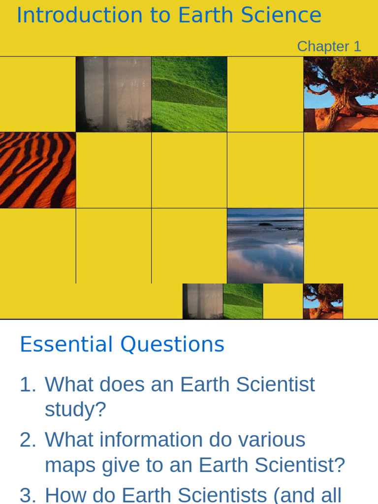 Introduction To Earth Science | PDF | Earth Sciences | Experiment