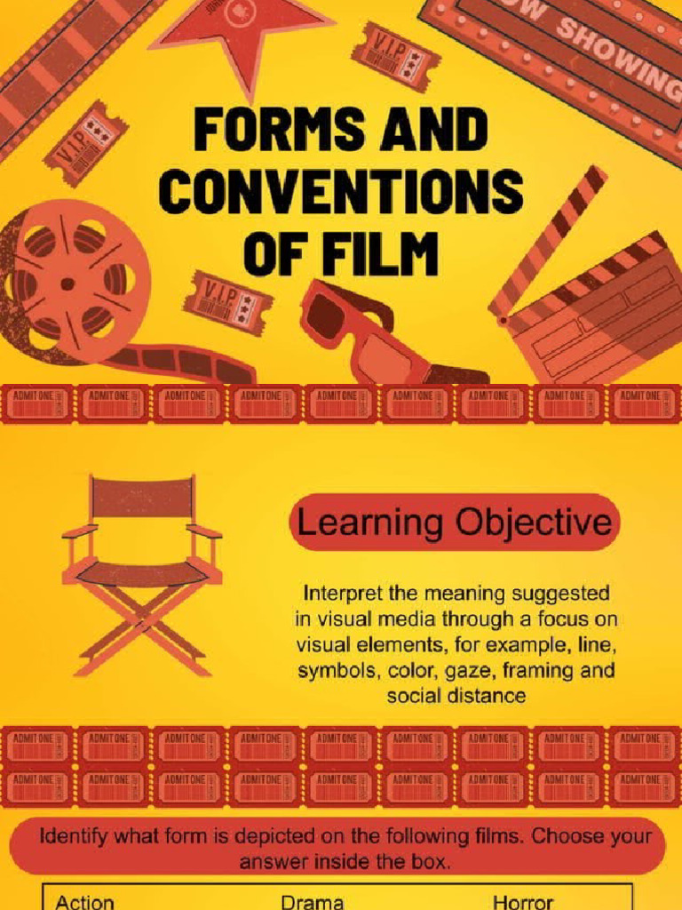 Forms and Conventions of Film | PDF