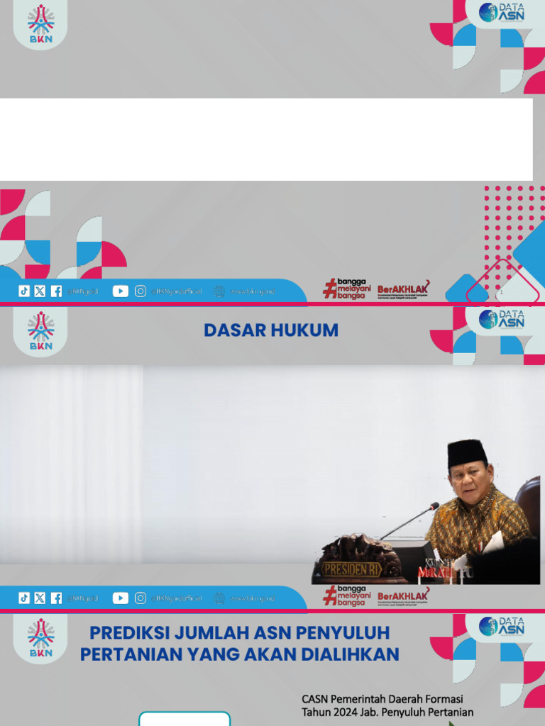 Pengalihan Penyuluh Pertanian ASN | PDF