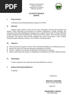 Clean-Up Drive Activity Design Template | PDF