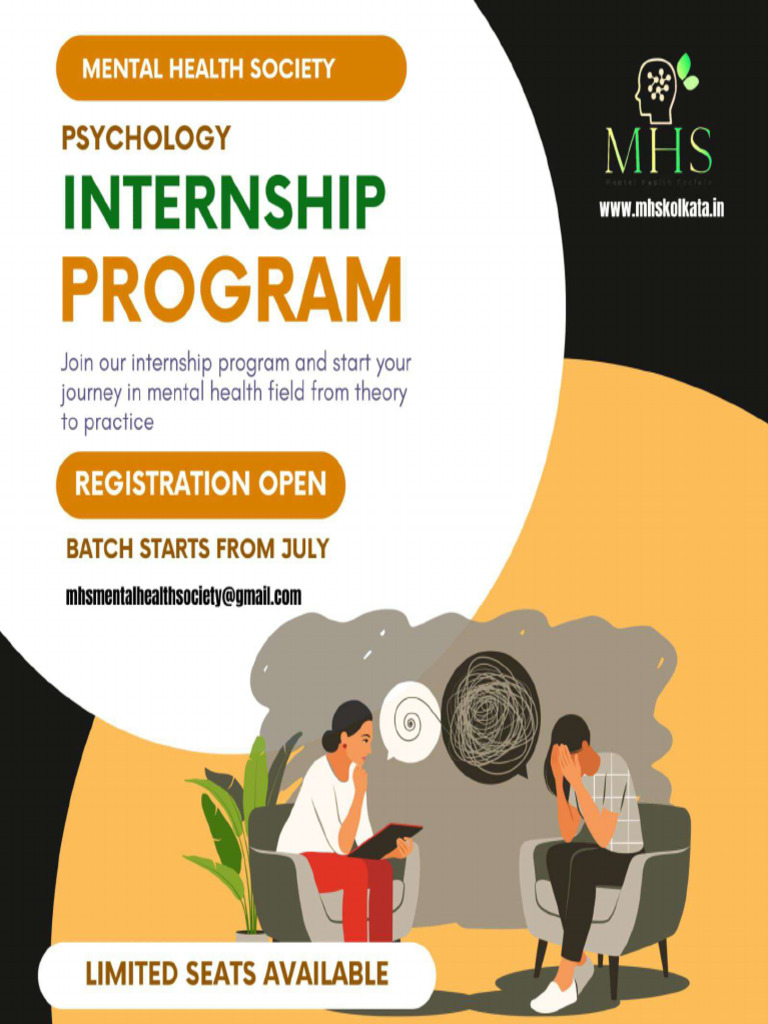 Mental Health Society Internship Program 2025 | PDF