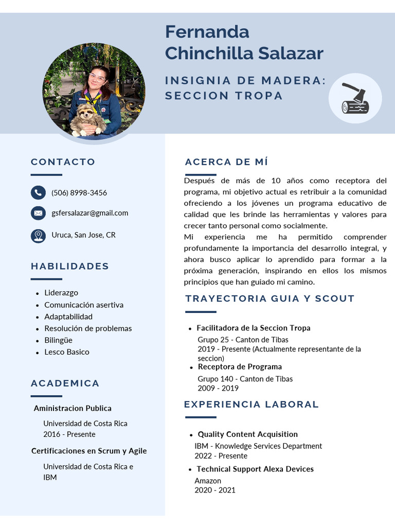 CV María Fernanda | PDF