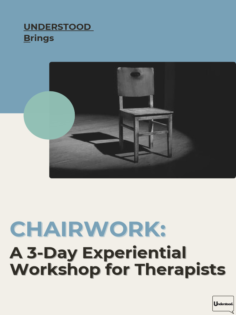 CHAIRWORK Workshop Brochure | PDF | Psychotherapy | Cognition