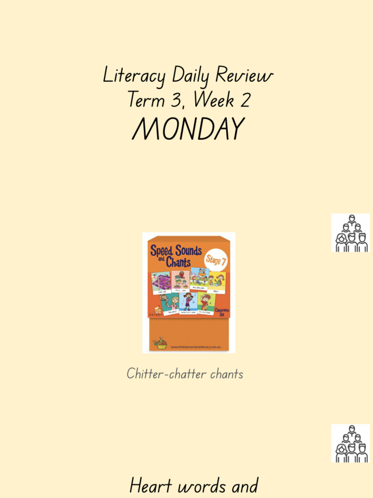Lit Daily Review T3W2 Year 1 | PDF | Writing | Linguistic Morphology