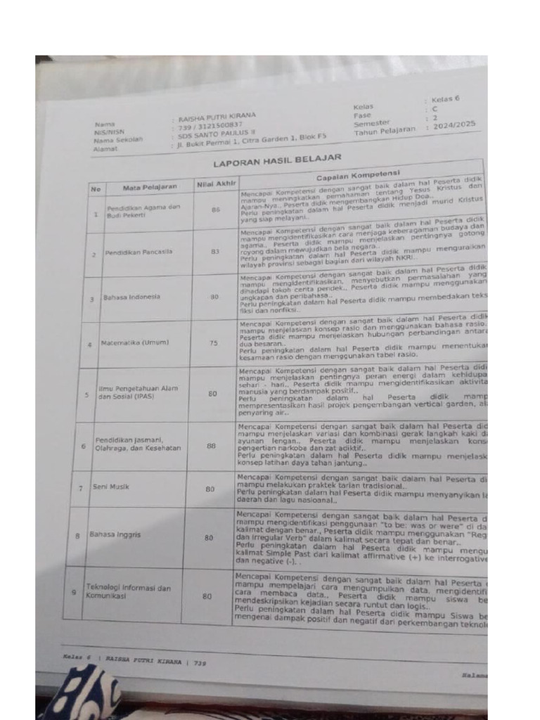 Raisa Document | PDF