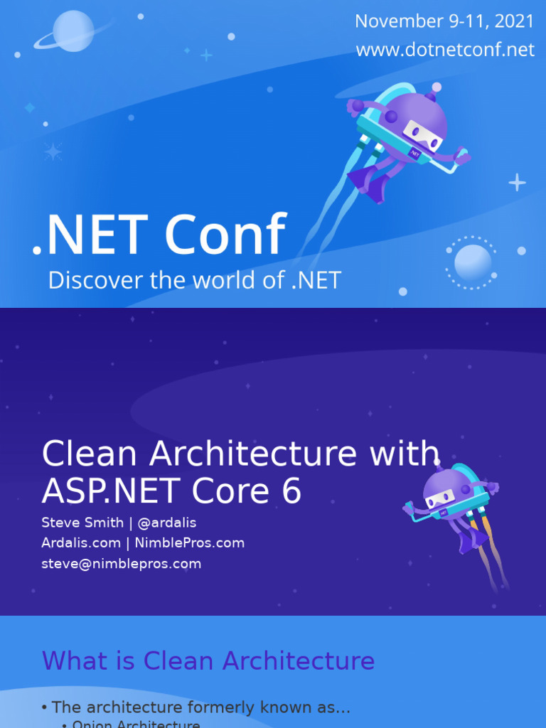 Clean Architecture in ASP.NET Core 6 | PDF | Information Technology ...
