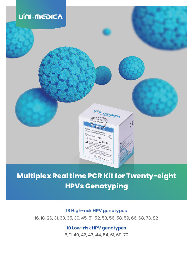 28 HPV Genotyping PCR Kit Overview | PDF | Polymerase Chain Reaction ...