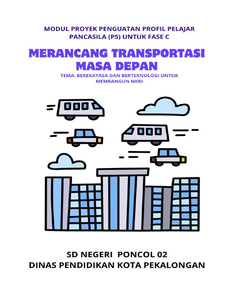 Modul P5 Transportasi Masa Depan | PDF