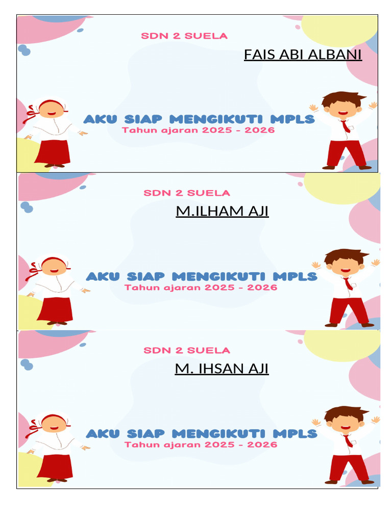 Name Tag Mpls | PDF